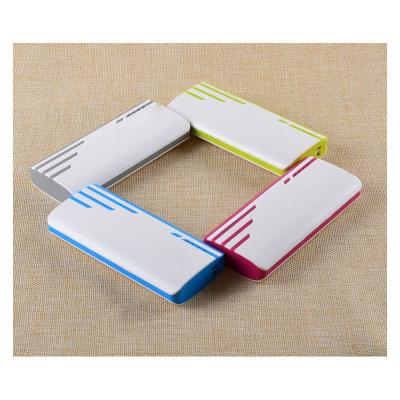 China elegant plastic power banks with led light 3 usb ports for sale