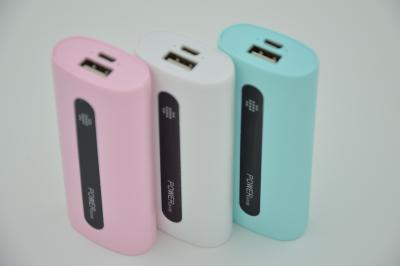 China universal portable plastic powerbanks with  led indicator 3 usb ports for sale