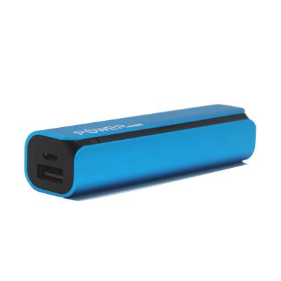 China universal portable slim promotional  2600mah metal case power banks for sale