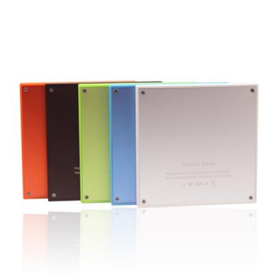 China private design 2500mah real capacity aluminum square power bank for Iphone IPhone Ipad mobile phone for sale