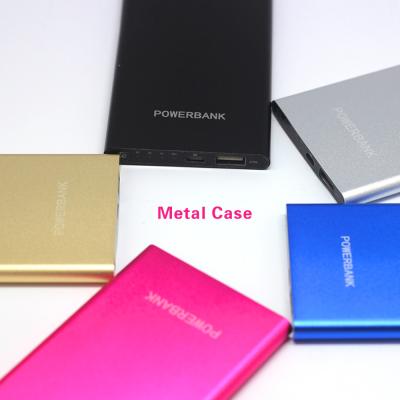 China aluminum metal case laser printing logo power bank with 4 power indicators keychain for sale