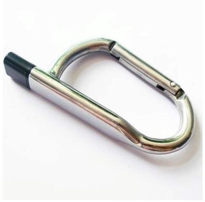 China Fashion USB drive metal carabiner usb flash memory for sale