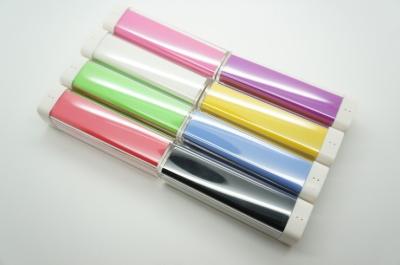 China portable mobile phone charger lipstick power banks 3000mAh mini travel charger for sale