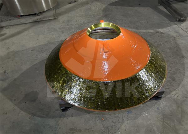 Quality MCC1300 Bowl Liner and Mantle for Cone Crushing Widely Used in Large Mines for sale
