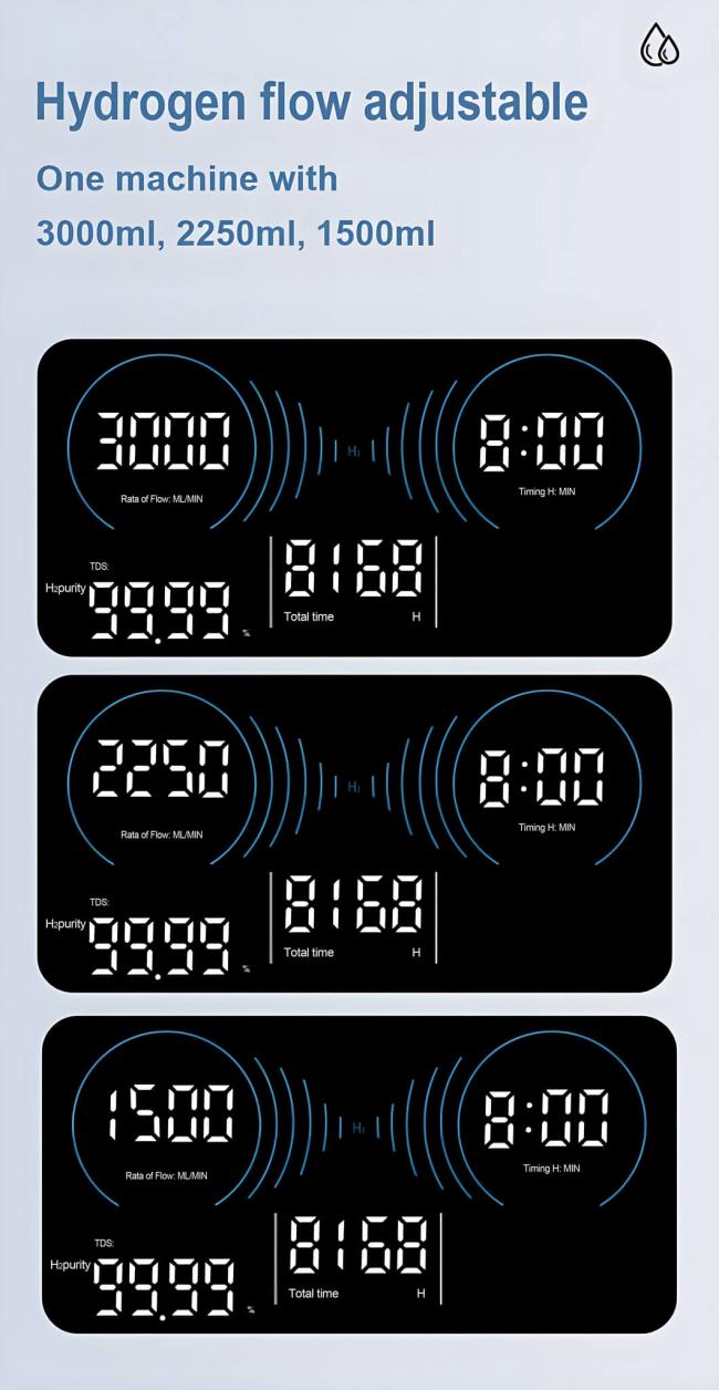 Hydrogen Inhaler setup