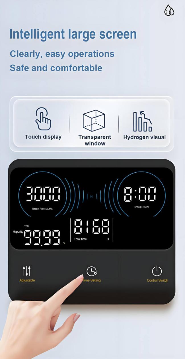 Hydrogen Inhaler components