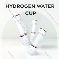 China White Antioxidant Hydrogen Water Bottle 310ml SPE PEM Generator Customizable for sale