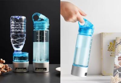 Cina Generatore di acqua ricca di idrogeno portatile Nano Bottiglia H2 Maker puro Ionizzatore Tazza di elettroli­si ricaricabile 2000-9000ppb in vendita