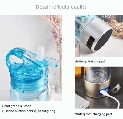 Cina Nuovo generatore di acqua ionizzata 3 minuti di elettrolisi rapida bottiglia di idrogeno bottiglie per la casa ufficio amore in vendita
