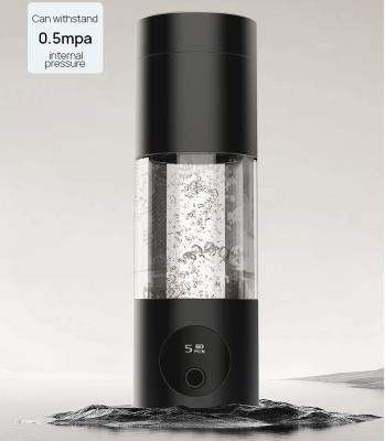 Best Custom Hydrogen Water Bottle High Efficiency 5000ppb 4.5 Ppm Electric For Cars Weizi