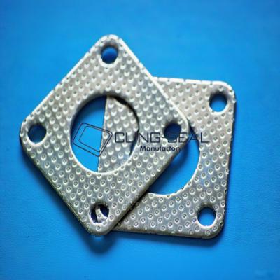 Double-Sided Metal Reinforced Asbestos-Free Gasket Plate, Resistant to High Heat and Pressure, Export Solutions for Automotive Workshops and Industrial Factories in Brazil and Argentina