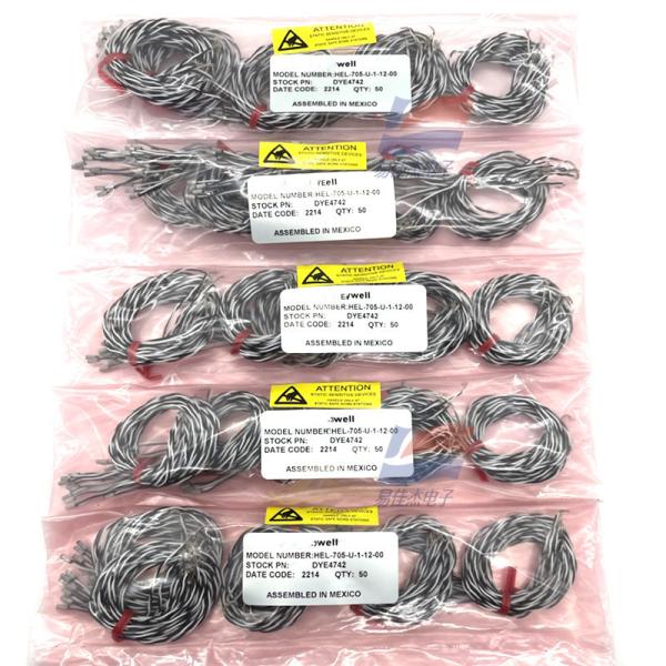 Sensor de detección de temperatura de resistencia de platino de película delgada de la serie YJJ HEL-700 HEL-705-U-1-12-00