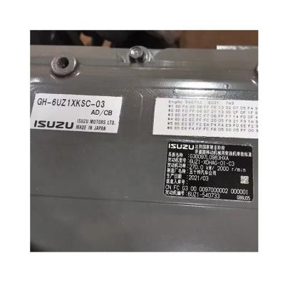 China Motores diesel ISUZU 6UZ1 feitos sob medida com cilindrada original e 9.839L à venda