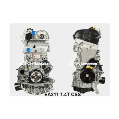 China Turbo EA211 1.4T CSS CST CZDA CZEA CZTA Motor montado para VW Potência aumentada à venda