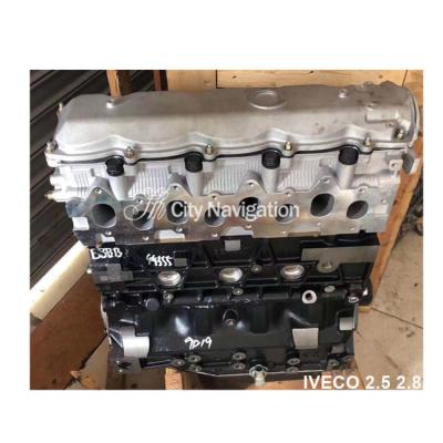 Cina Motore Diesel originale a blocco lungo per Iveco 2.5T 2.8T 90KW in vendita