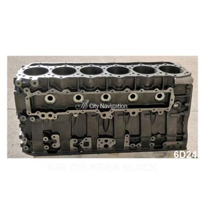 Cina Motore diesel 6D22 per Mitsubishi Diesel originale 6D24 cilindro blocco Testa di cilindro in vendita