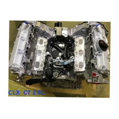 China 250N.m Torque 3000-4750 Rpm Original V6 Auto Engine Assembly Cylinder Block Motor CLX for Audi C7 2.5L for sale