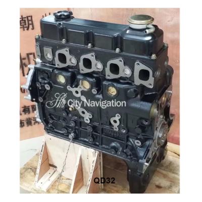 China TS16949 IS09001 Gecertificeerd QD32 Auto Engine Assembly Long Block Motor voor Nissan 3.2L Te koop