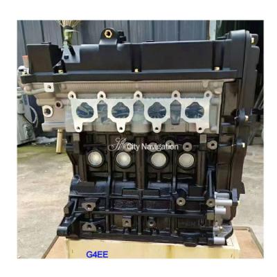 China 100% testado G4EE Motor Long Block motor 1.4L para Hyundai KIA Getz accent rio à venda