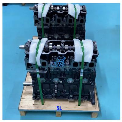 Cina G.W. 110KG Riconfezionato 5L Long Block Auto Motor Assembly Motor per Toyota 3.0L in vendita