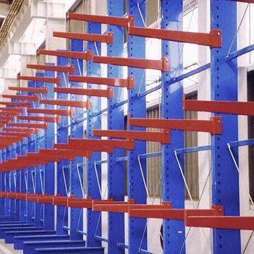 China Heavy Duty Shelving Warehouse Cantilever Racking for Rebar Storage for sale