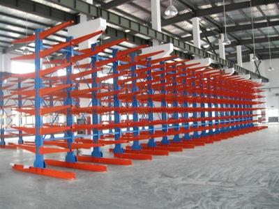 China Heavy Duty Metal Cantilever Shelf Arm Rack Cantilever Racking System for sale