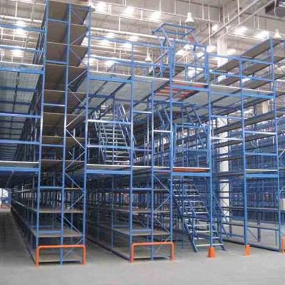 China Heavy Duty Mezzanine Floor Racking System For Warehouse Storage Mezzanine Rack for sale