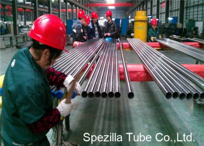 China TP304L Bright Annealed precision steel tube ASTM A270 OD / ID 320 Grit Polish for sale