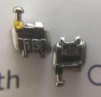 China Manual Power Source 's Self Ligating Sandblasted MBT Brackets for Orthodontic Solution for sale