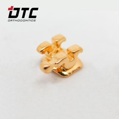 China CE gecertificeerd DTC Orthodontic Dental Roth MBT Golden Delicate Series Brackets met haken Machinery Power Source Te koop