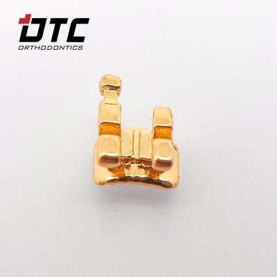 China CE gecertificeerd DTC Orthodontic Dental Roth MBT Golden Delicate Series Brackets met haken Machinery Power Source Te koop