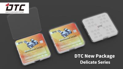 China DTC Delicate Series Orthodontic Brackets met ISO-certificering en houdbaarheid van 3 jaar Te koop
