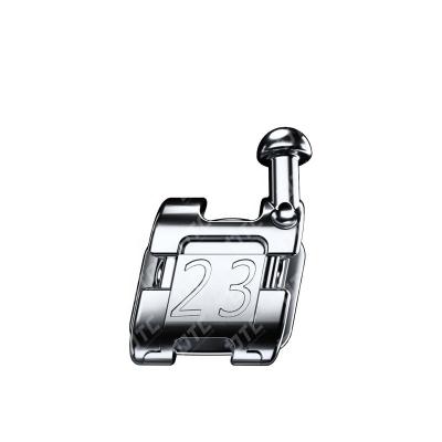 China ISO and CE Certified DTC Self Ligating Bracket MBT Roth Dental Braces Made in Hangzhou for sale