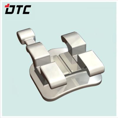 Cina DTC Brackets Ortodonzia Acciaio 80 base a maglia Brackets sabbiati con lunga durata di conservazione in vendita