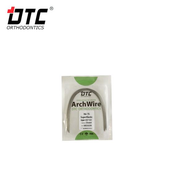 Correzione ortodontica con DTC Round NiTi Oval Square Arch Wire e certificazione CE