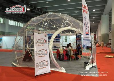 China Aluminium Frame Geodesic Domes Construction Tent , Dome Party Tents for sale