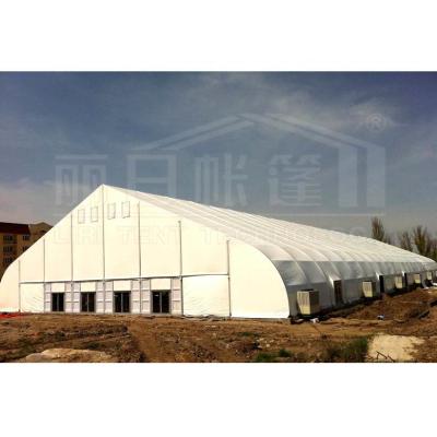 China 40m Portable Aluminum Waterproof Exhibition TFS Tent Structures With Air Conditioner for sale