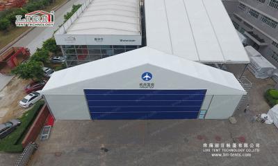 China Hangar Tent with custom made size used for aircraft parking for sale