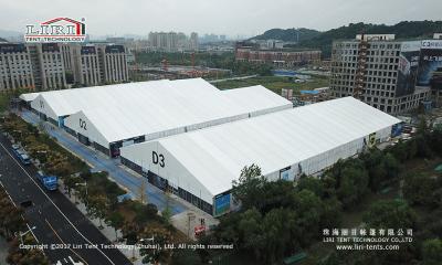 China Big Aluminum and PVC tent use for conference events for sale