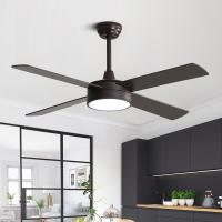 Quality HFBH ABS Blade Ceiling Fan Remote Control 52 Inch AC DC Indoor Ceiling Fan With for sale