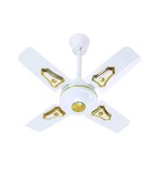 Quality White 24 Inch 4 Blade Ceiling Fan With Light , Electric Ceiling Fan With Remote for sale