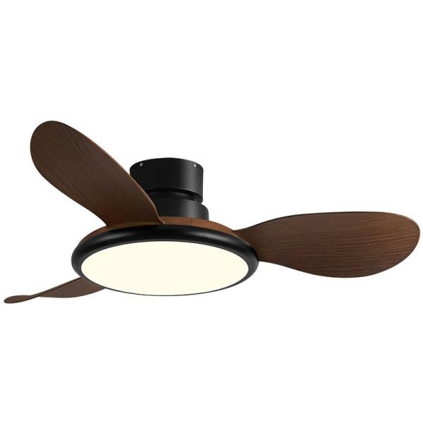 Quality 110V-240V Retro Ceiling Fan With Light , Modern Ceiling Fan With Remote Control for sale