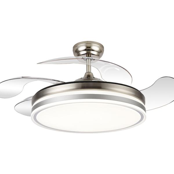 Quality 110V Modern LED Ceiling Lamp 42 Inch Remote Control Ceiling Fan With Light for sale