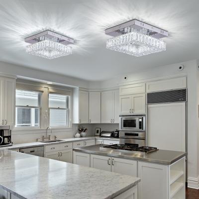 Cina Ventilatore di soffitto a lampadario di cristallo per cucina bagno in vendita