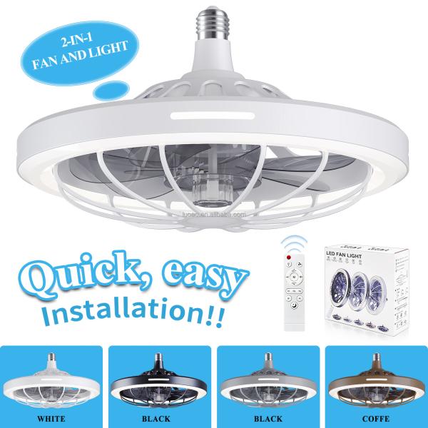 Quality Moving Head Intelligent Dimming Home Decor Ceiling Fan 360 Rotating Remote for sale
