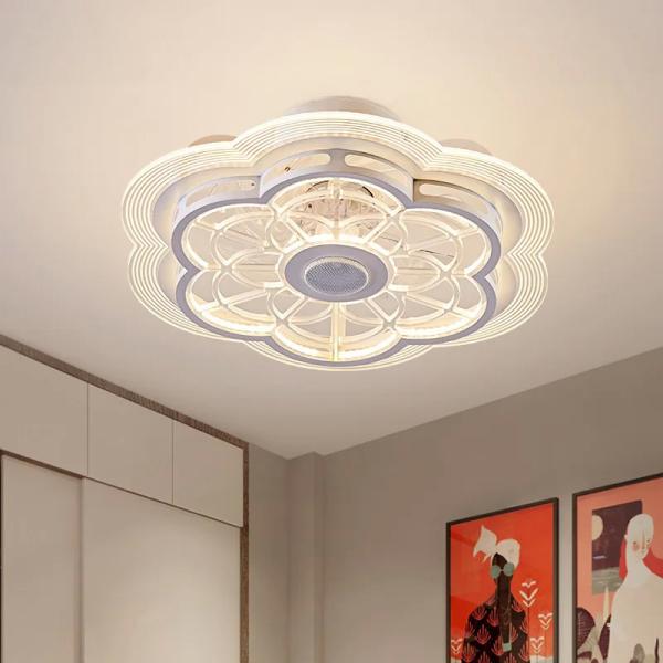 Quality Simple Modern Living Room Ceiling Fan Light , Chandelier Ceiling Fan For Bedroom for sale