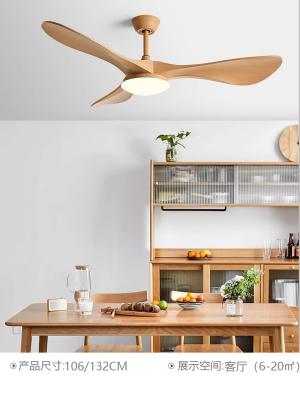 Cina American Retro Solid Wood 42 Inch 3 Blade Ceiling Fan Con Alta Potenza del Vento in vendita