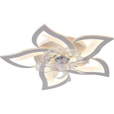 中国 27.2インチ モダンスタイル OEM ODM 50W LED 天井扇風機 リモコン付き 寝室 リビング / ダイニングルーム 販売のため