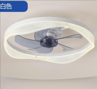 Cina Ventilatore da soffitto per camera da letto con luce LED 60W a frequenza variabile dimmerabile, ristorante, silenzioso, invisibile, con illuminazione in vendita