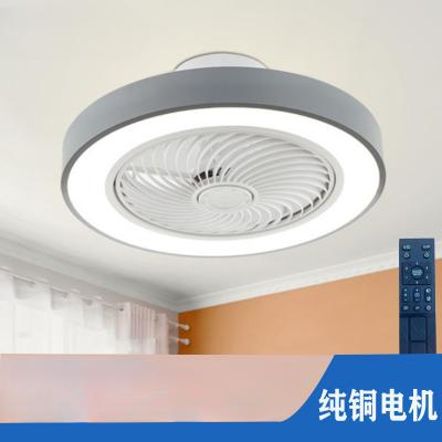 中国 マカロン 110V LED 見えない北欧照明 リビング 子供 寝室 天井扇風機ランプ 販売のため